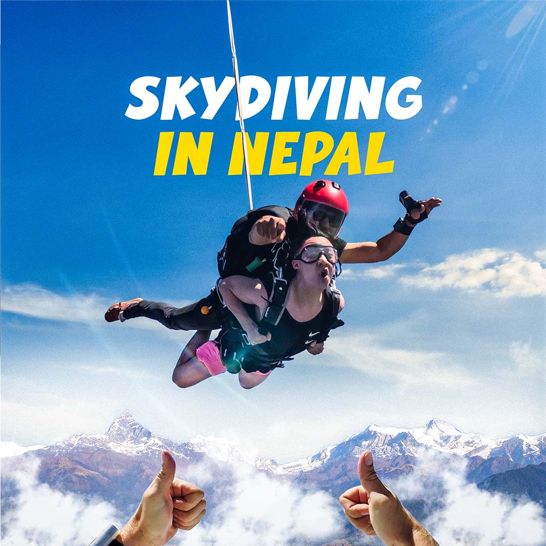 Skydiving at Pokhara - Deluxe Package | SIMRIK AIR